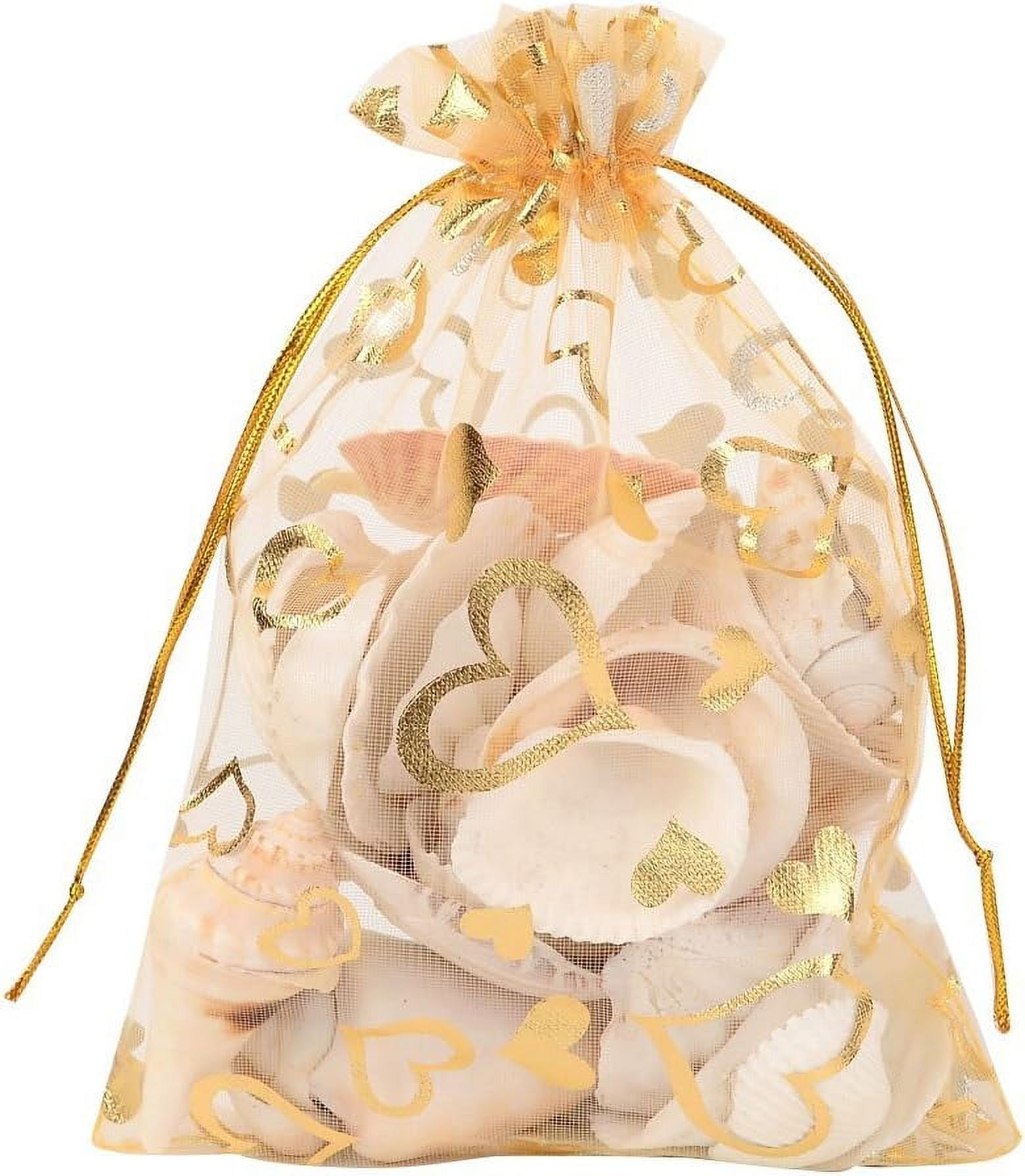 1Box Organza Jewellery Storage Pouches Wedding Favour Party Mesh ...