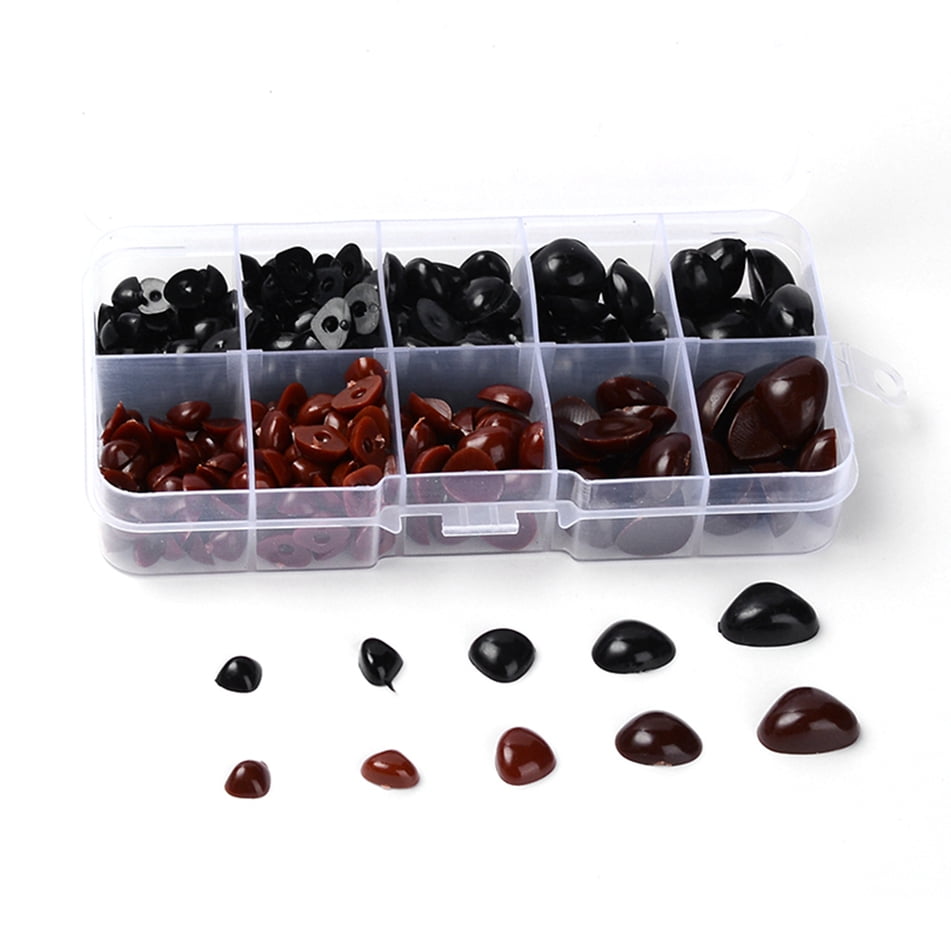 1Box Plastic Doll Nose Craft Nose for Crochet Toy and Stuffed Animals ...