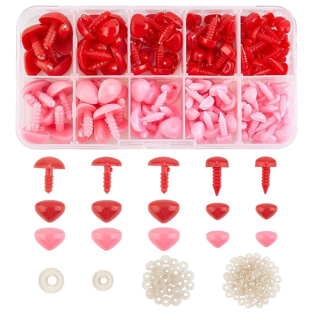 1Box Resin Doll Nose with Washers Craft Nose for Crochet Toy and ...