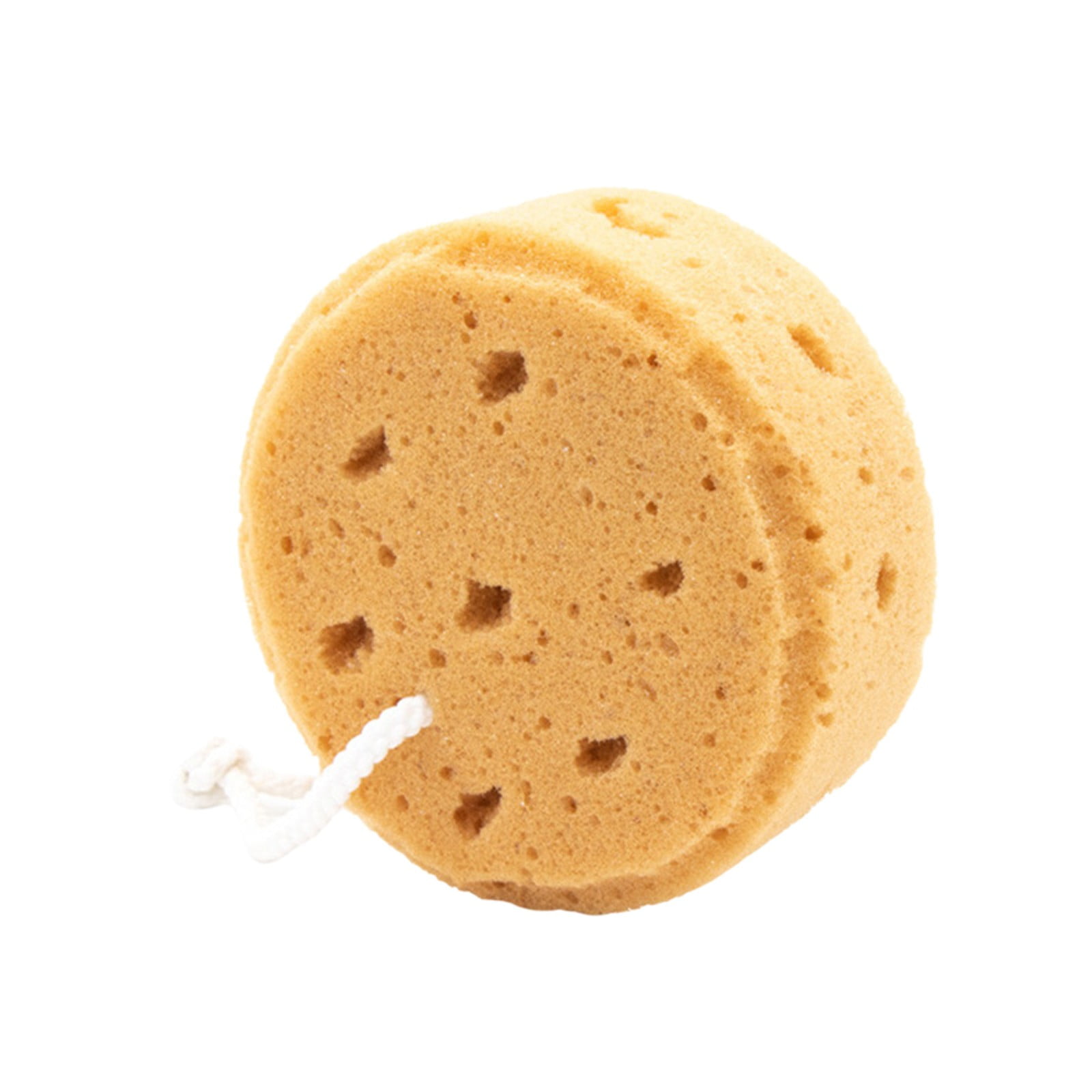 1Coffee Round Bath Sponge For Kids And Adults Soft Seaweed Sponge For Body Scrubbing And Foaming ...