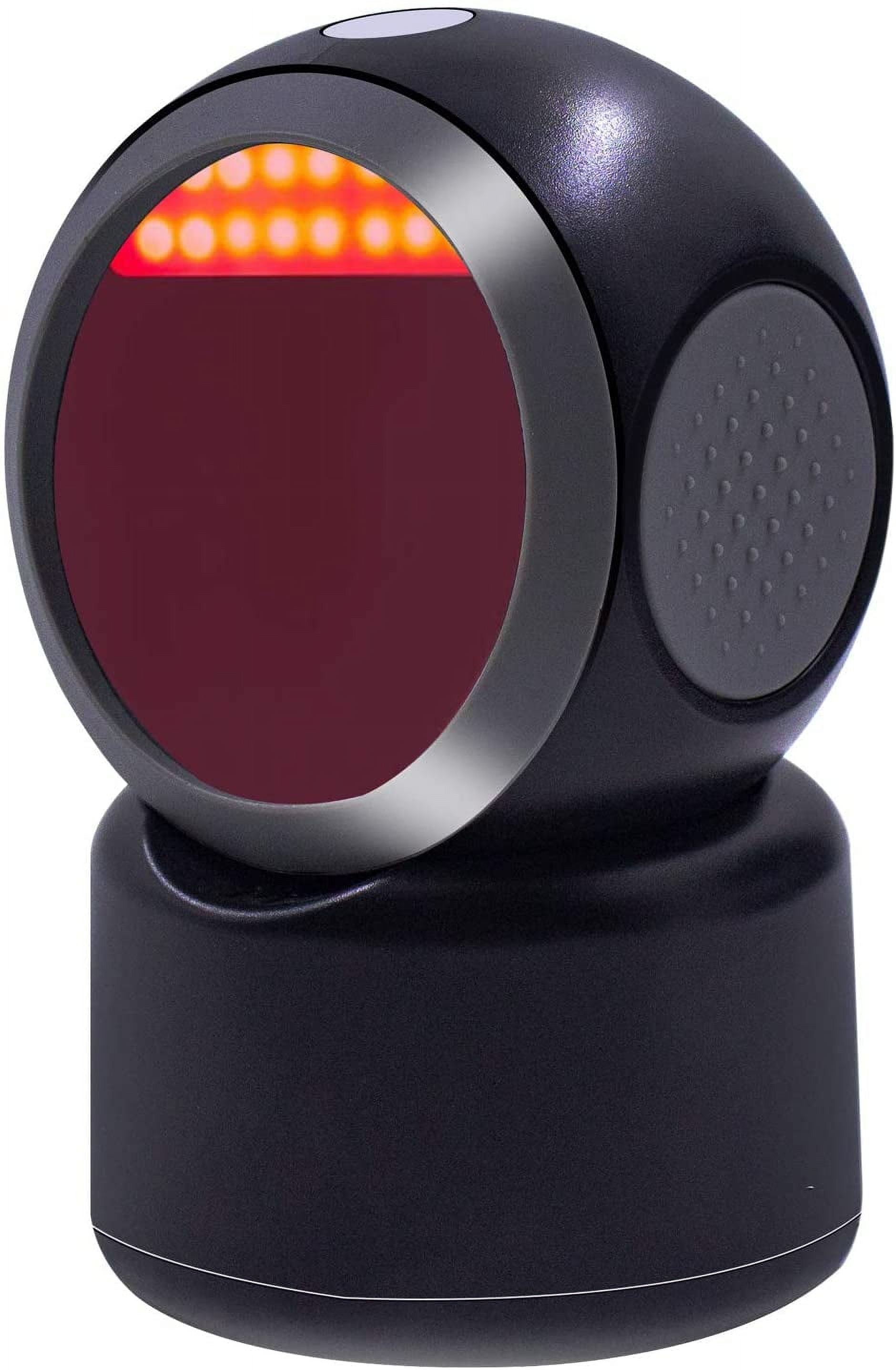 1D 2D QR Desktop Barcode Scanner, Symcode Omnidirectional Hands-Free ...