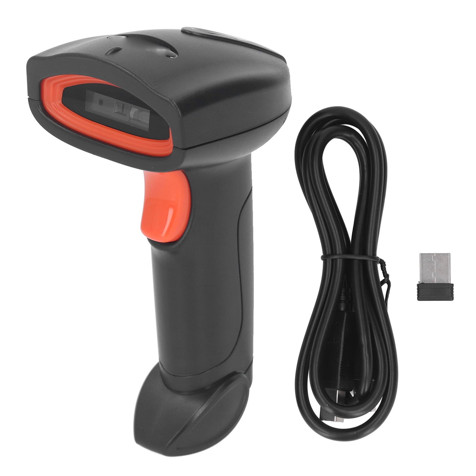 1D Barcode Scanner 2.4G Wireless Bluetooth CCD Scanning Gun Handheld ...