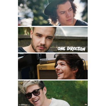 One Direction Poster Amazing Group Shot - Burgundy BBG New 24x36 ...