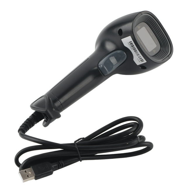 1d Handheld Barcode Scanner Image Bar Code Reader Usb Wired Scan Gun