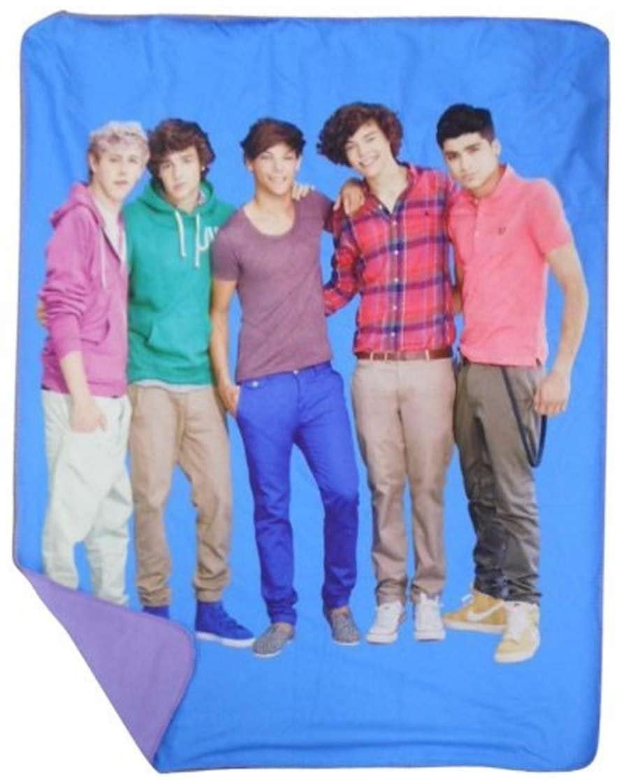 1D Media Ltd One Direction Blue Portrait Throw Blanket - Walmart.com