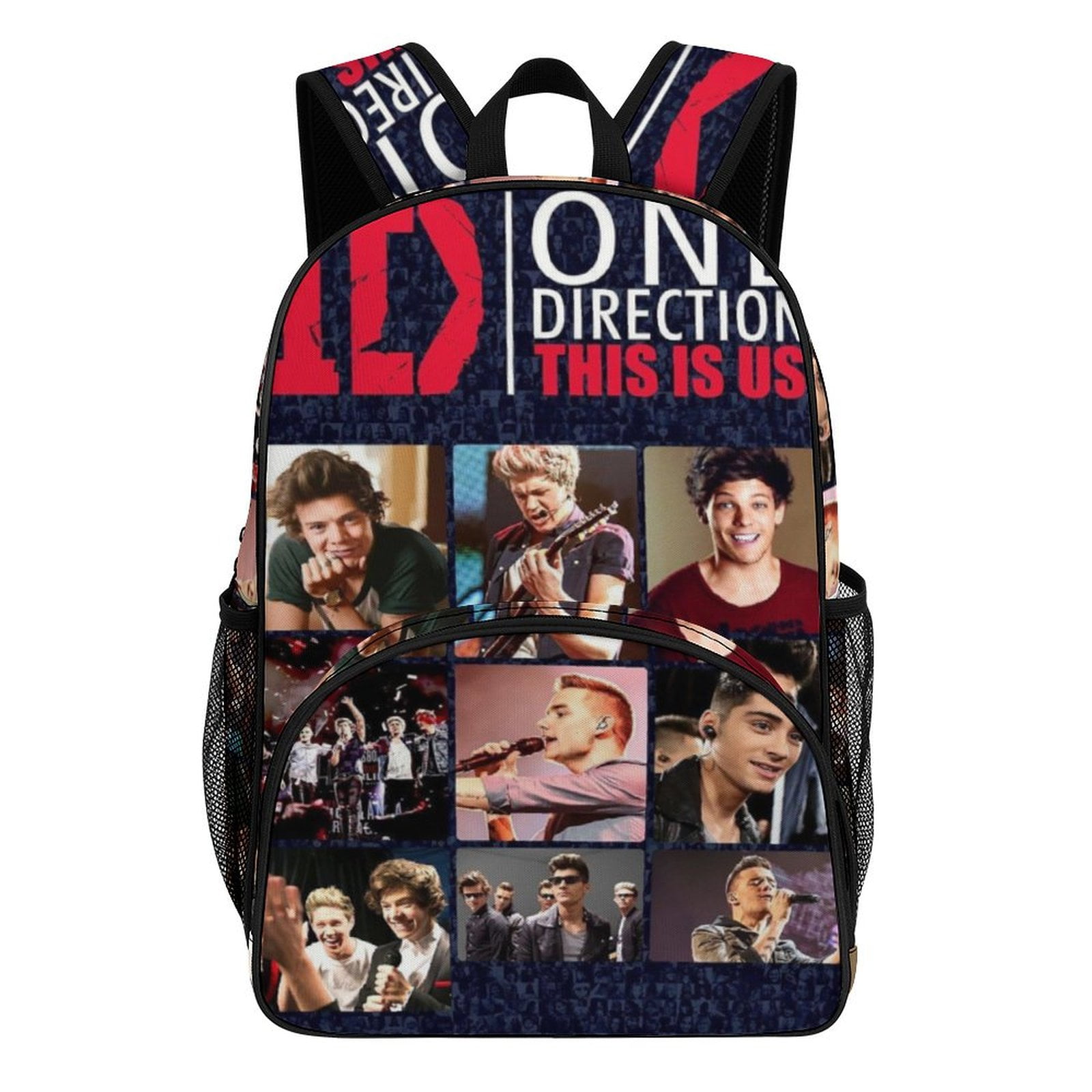 1D One Direction Backpacks Bookbag Casual Daypack Backpacks for Travel ...