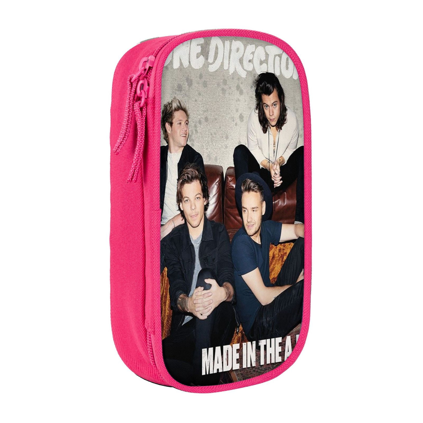 1D One Direction Large Pencil Case, Durable Pencil Pouch with Big ...