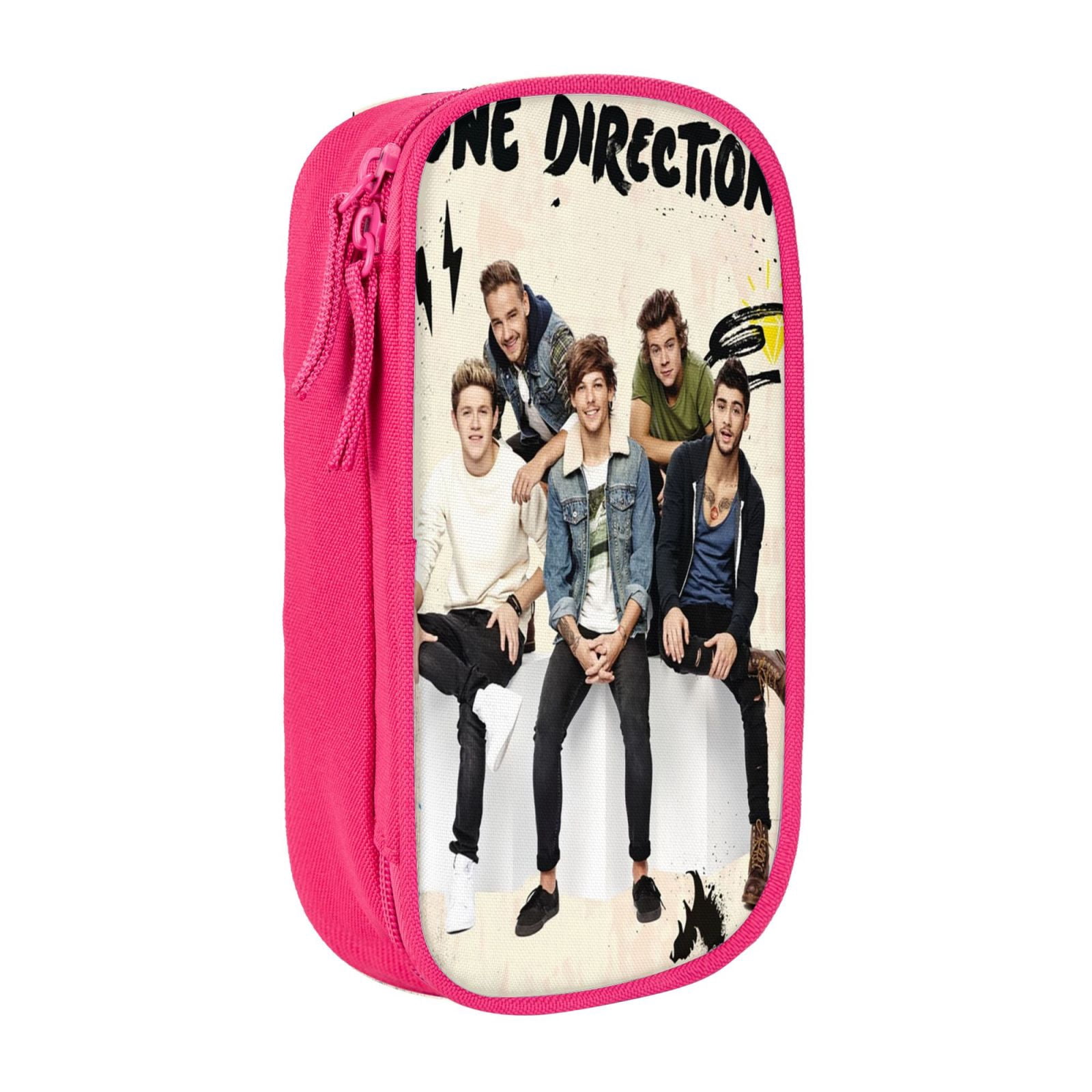 1D One Direction Large Pencil Case, Durable Pencil Pouch with Big ...