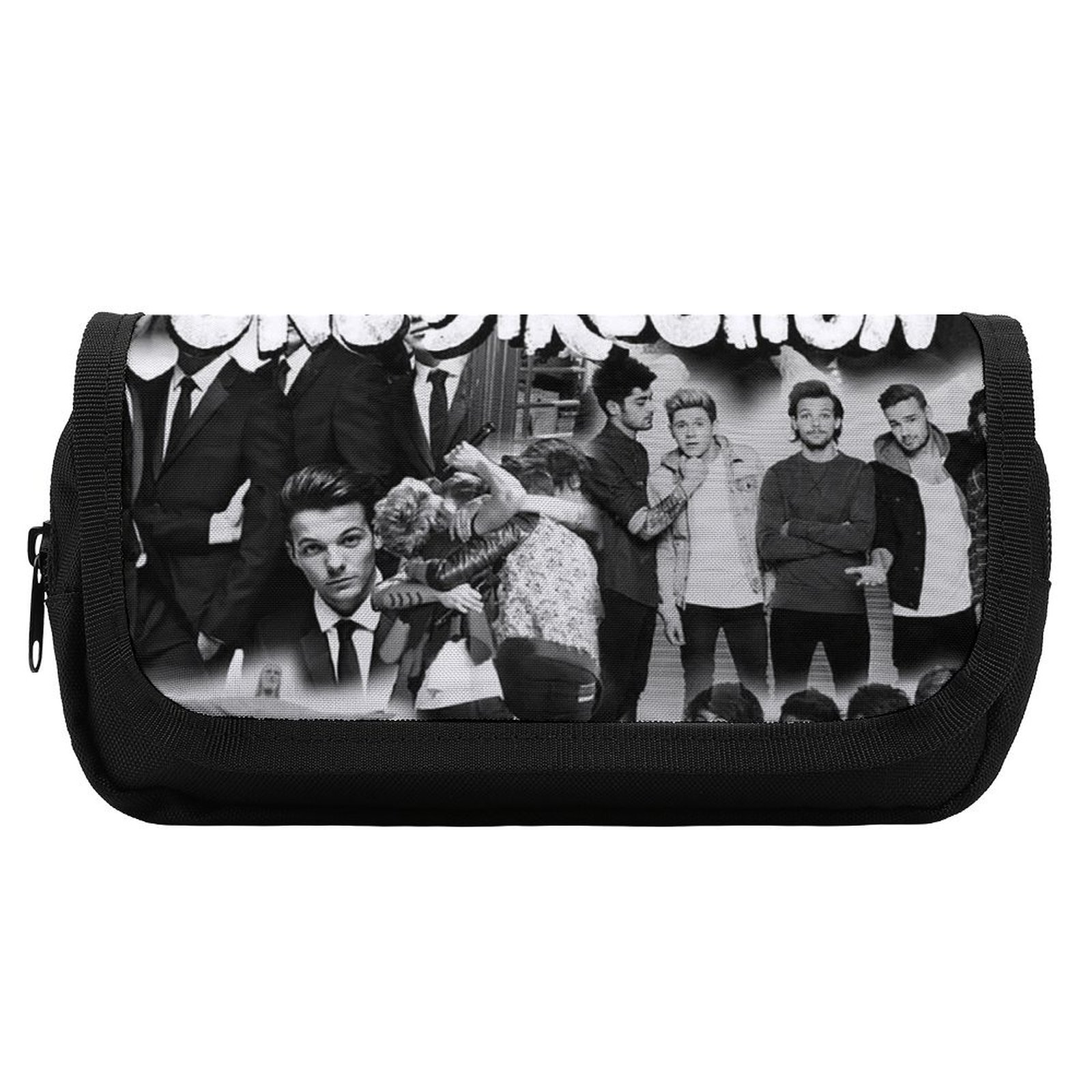 1D One Direction Pencil Case with Zipper, Big Capacity Pen Pouch Large ...