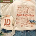 1D One Direction Shirt, One Direction World Tour shirt, Midnight ...