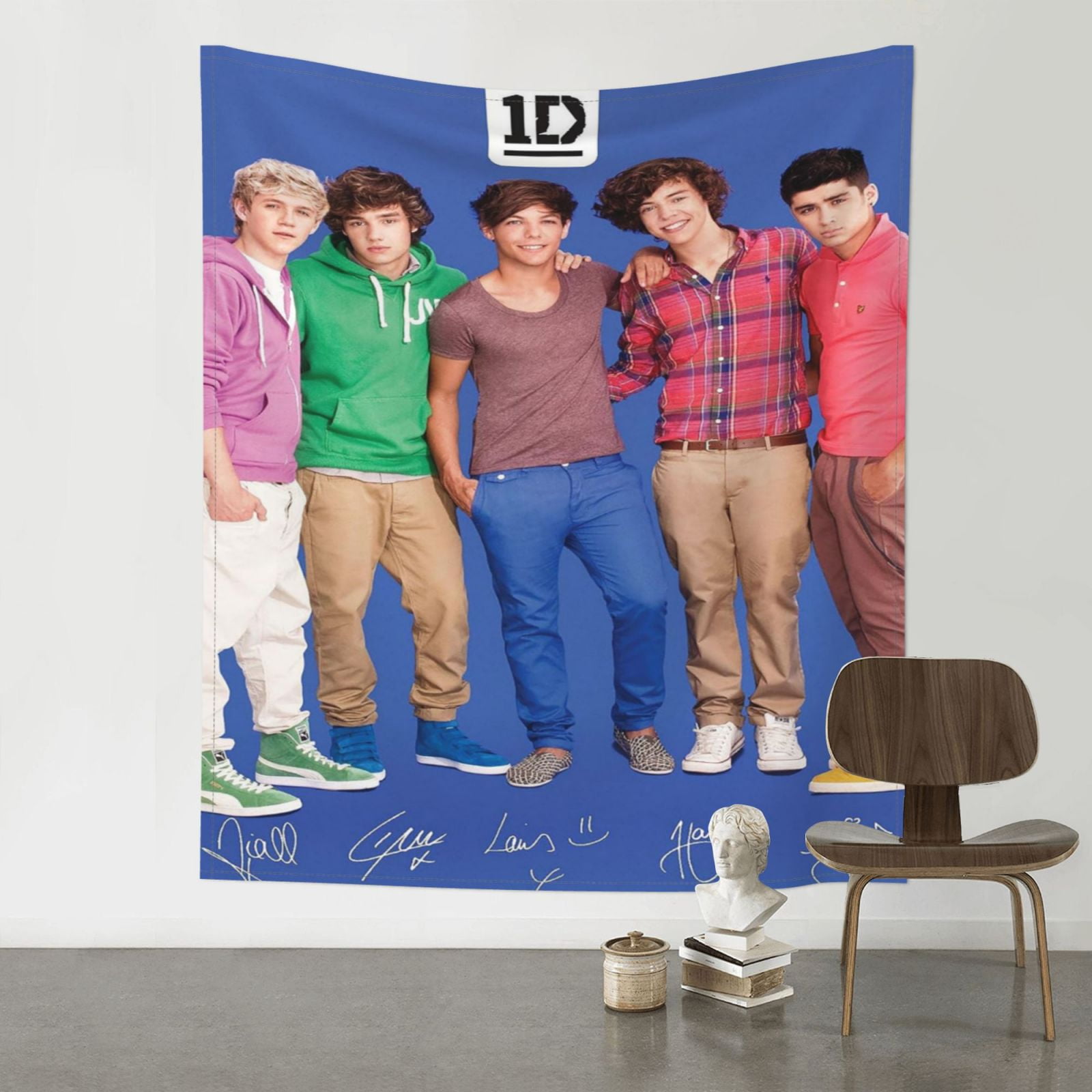1D One Direction Tapestry Wall Hanging Wall Art Decor Wall Tapestry for ...