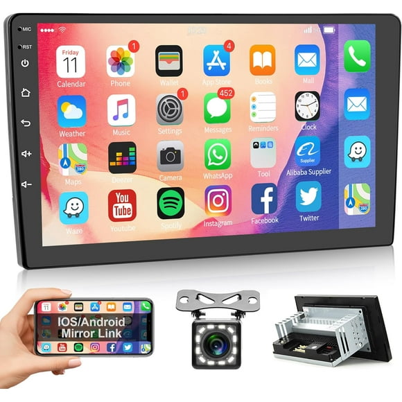 Single Din Touch Screen Car Stereos in Single Din Car Stereos - Walmart.com