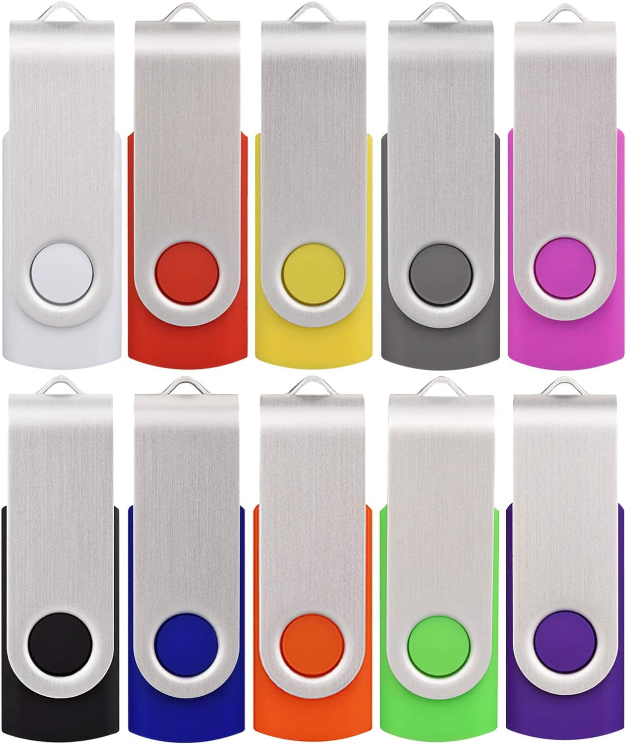 Mathiso 1GB USB 2.0 Flash Drive, 10 Pack - Walmart.com