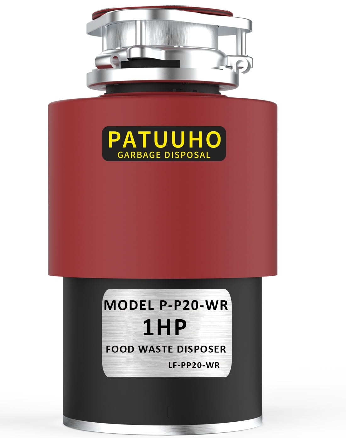 1HP Kitchen Sink Food Waste Disposer 110V - Walmart.com