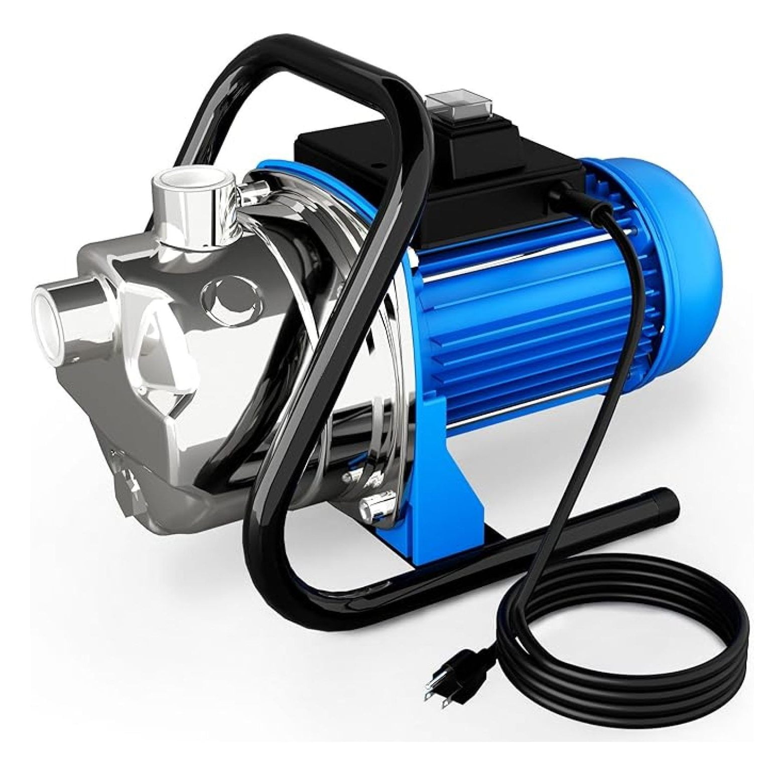 1HP Portable Shallow Well Pump, 876GPH Garden Pump Stainless Steel, Jet ...
