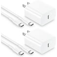 20W USB C Charger 2-Pack 1HORA Type C Fast Charger, Compatible with ...