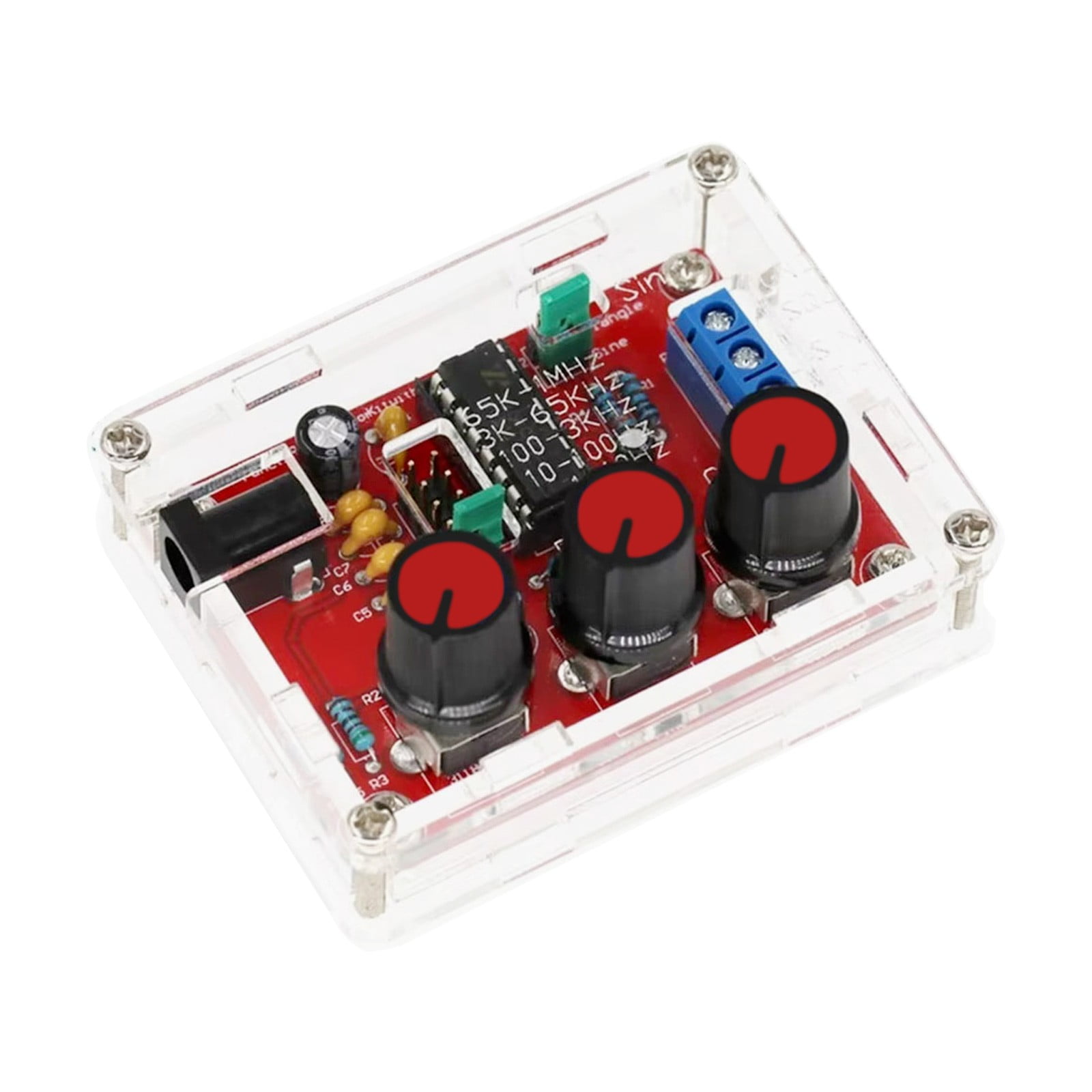 1Hz-1Mhz High Accurate Signal Generator Diy And Shell Sine Triangle ...