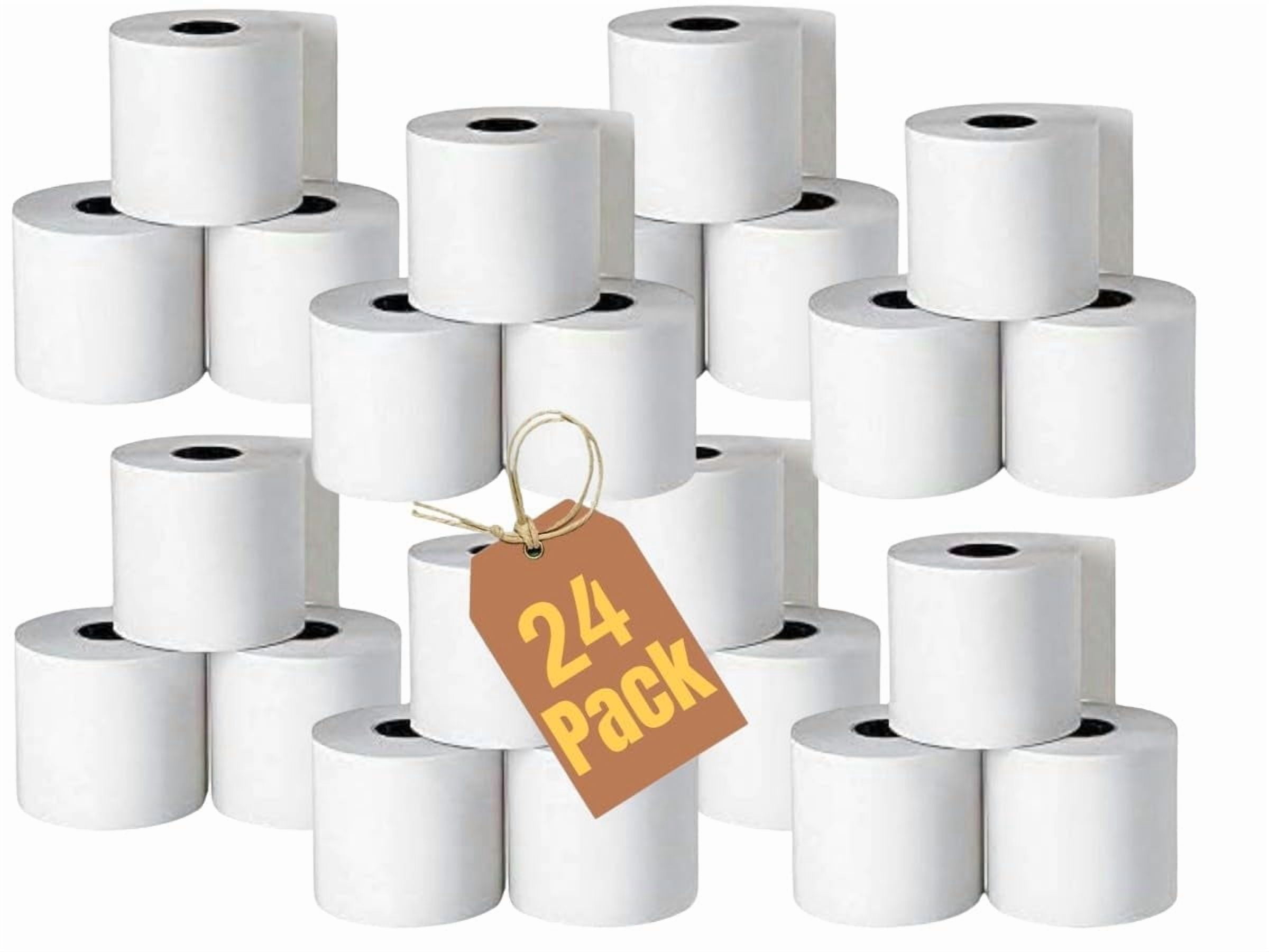 1InTheOffice Adding Machine Paper Rolls 2 1/4 inch, Calculator Tape ...