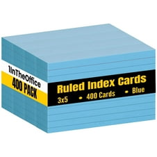 Colored Index Cards