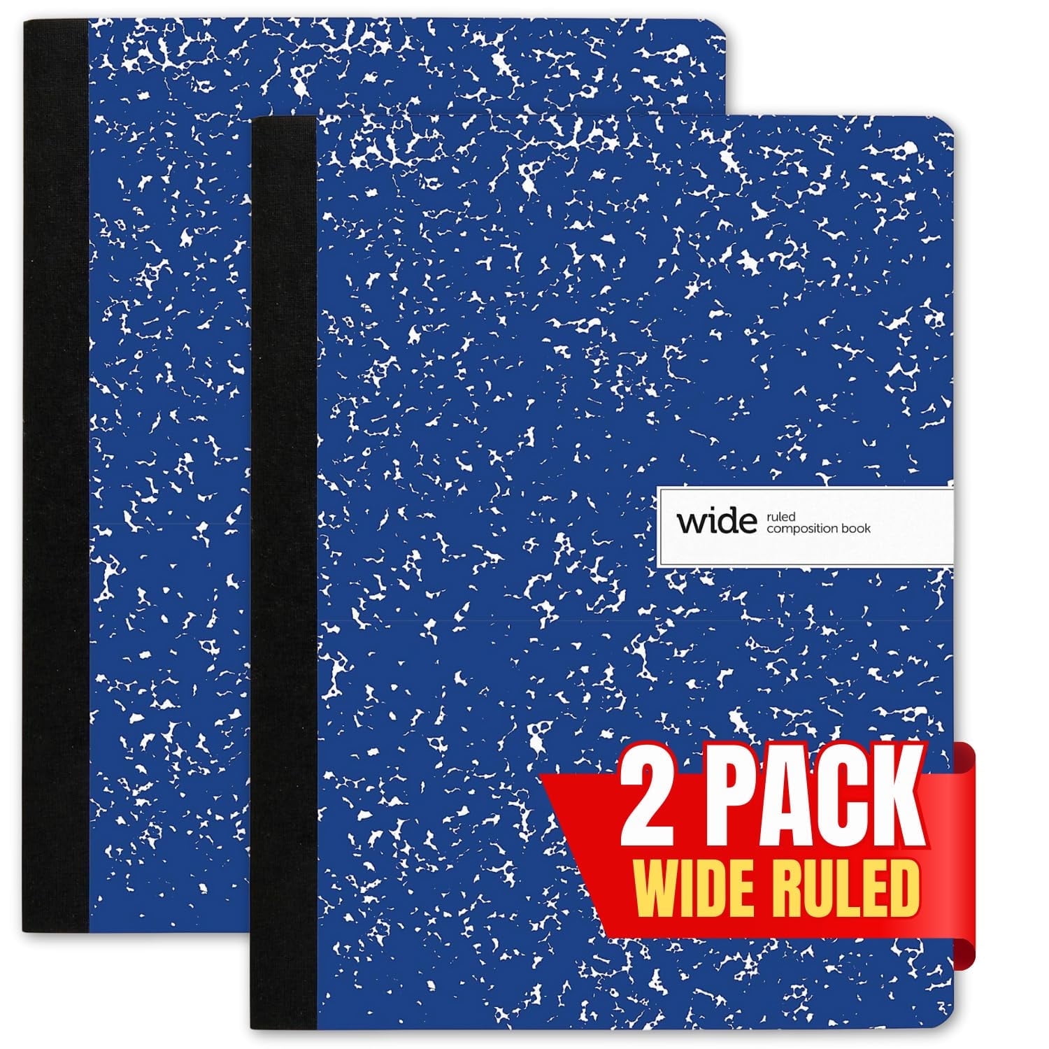 1InTheOffice Composition Notebook Wide Ruled, Wide Ruled Notebook ...