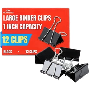 Black Clips Paper