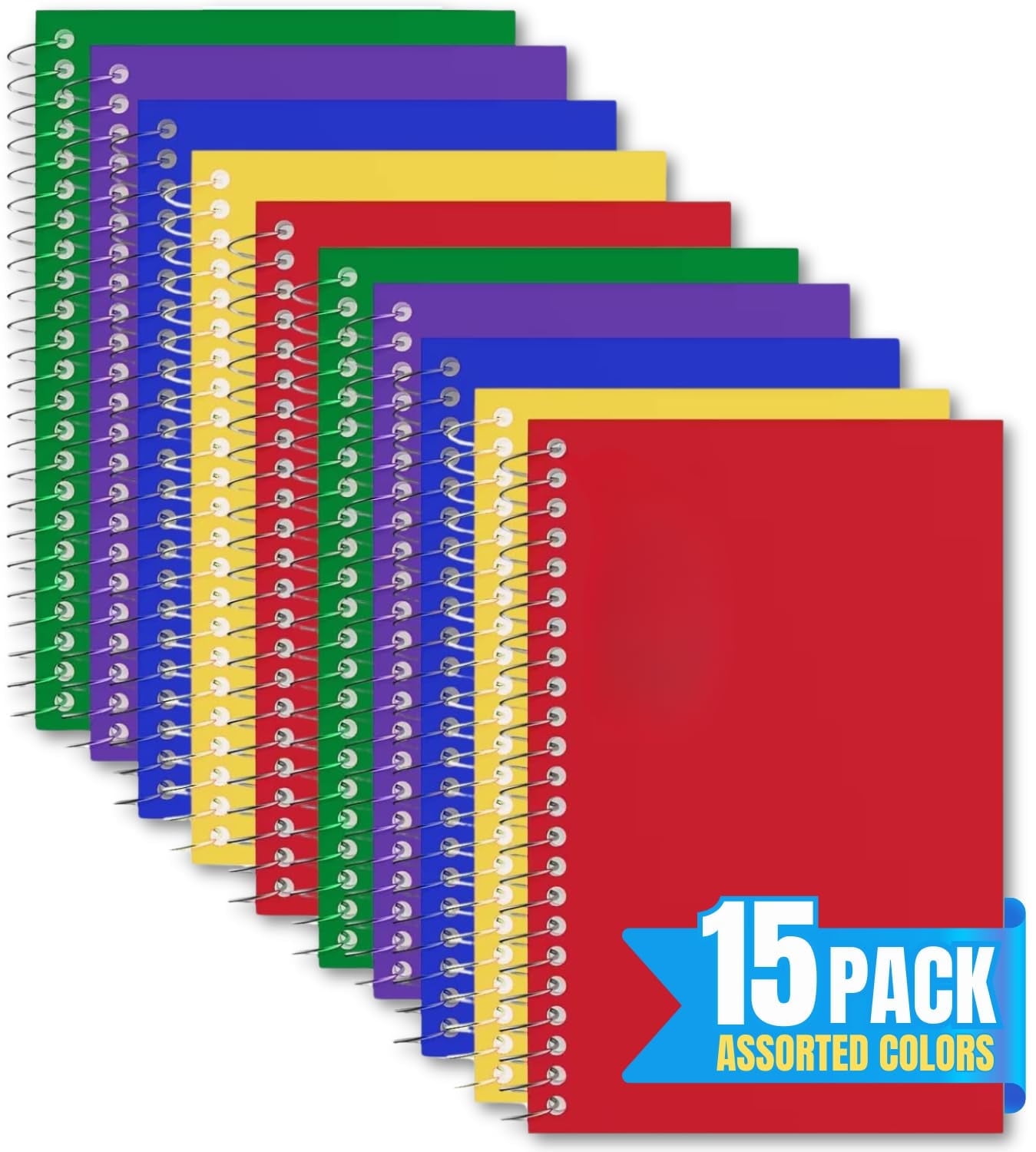 1InTheOffice Small Spiral Notebook 4x6 , Spiral Memo Pads, Memo Book ...
