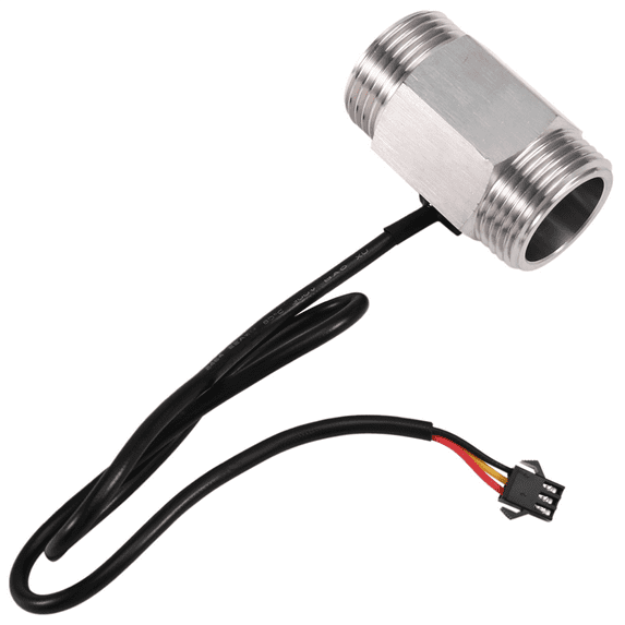 1Inch Hall Effect Flow Meter Water Flow Sensor Liquid Flow Meter ...