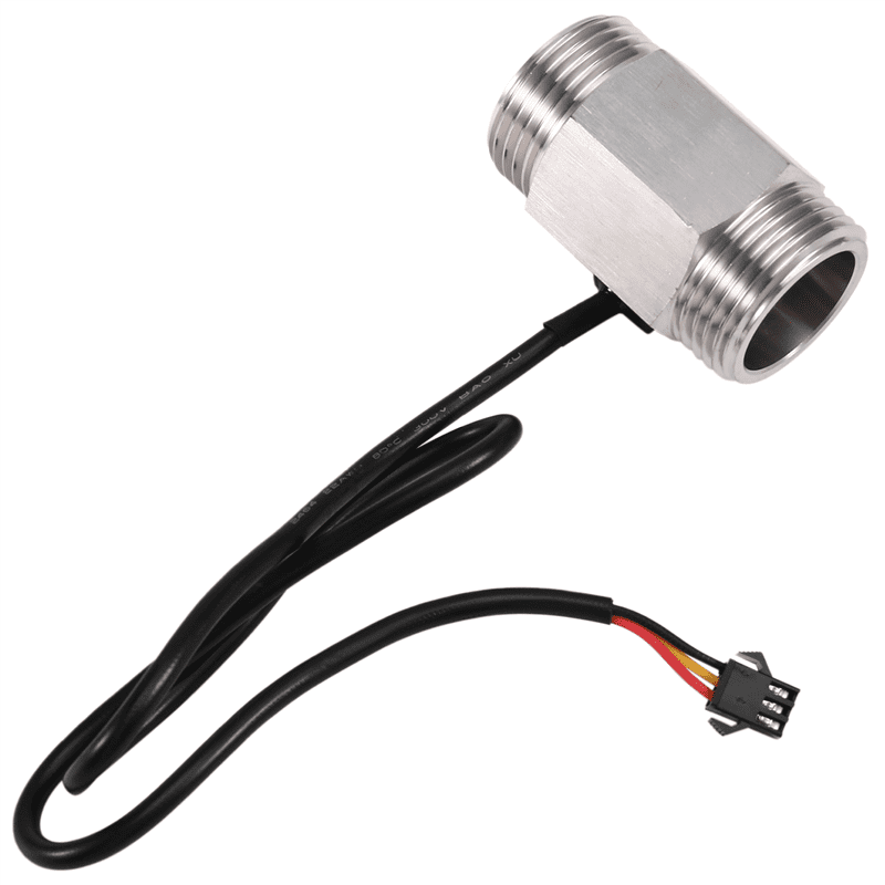 1Inch Hall Effect Flow Meter Water Flow Sensor Liquid Flow Meter ...