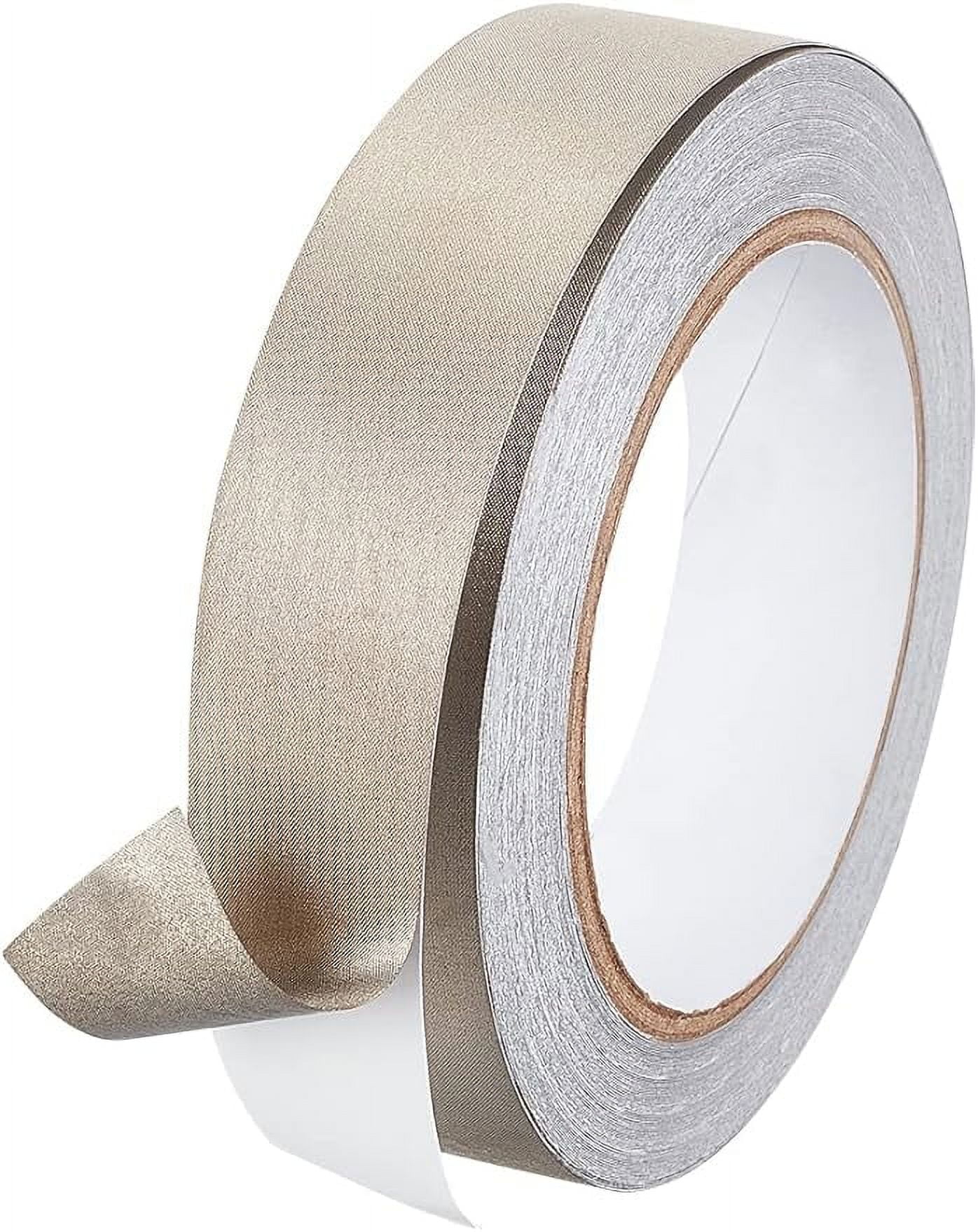 1Inch x 65 Feet Faraday Cloth Tape Double Conductive RF Fabric Tape ...