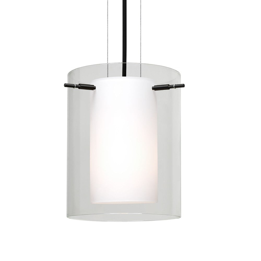 1KG-C00607-LED-BK-Besa Lighting-Pahu 8-One Light Cable Pendant with ...