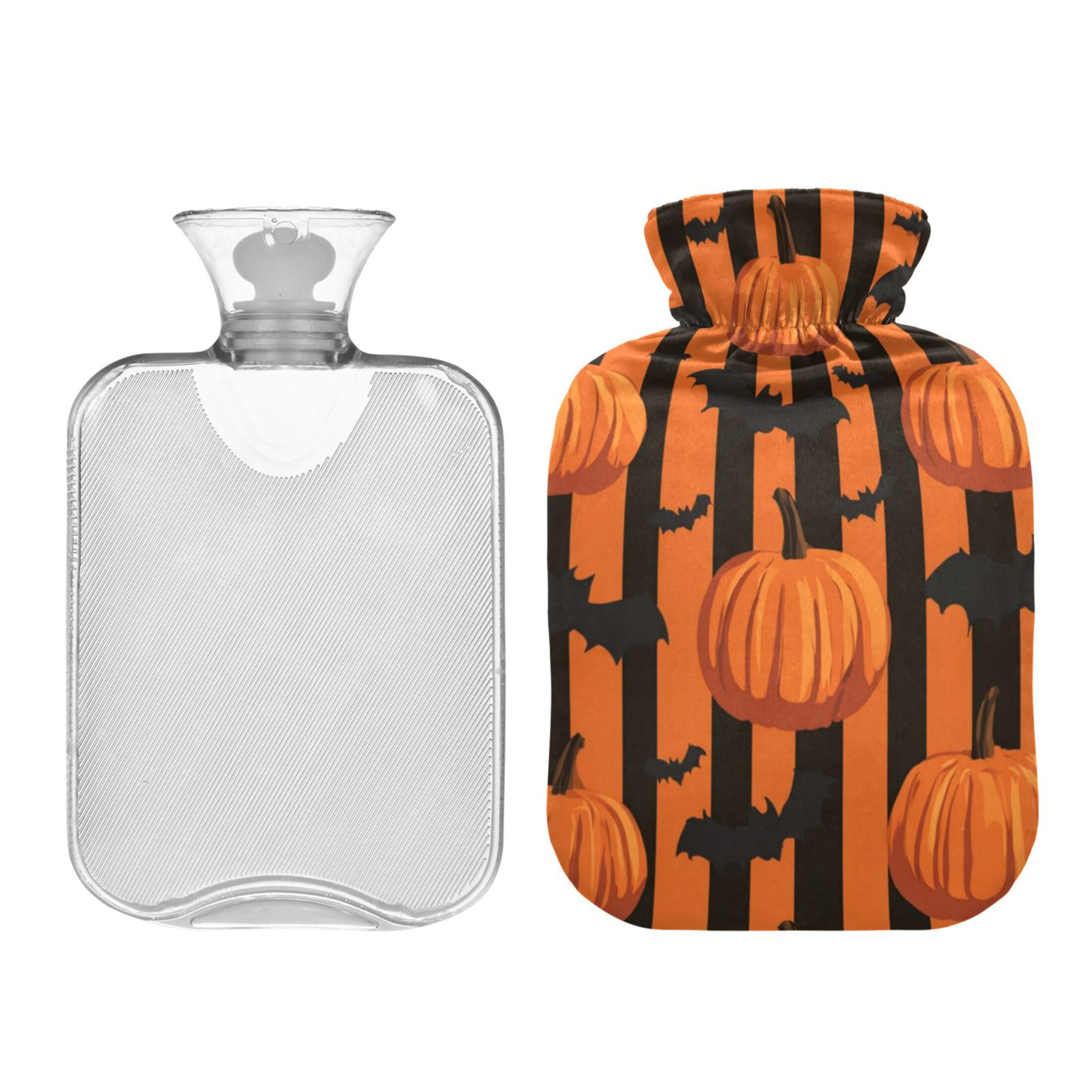 1L Fully Printed Hot Water Bottle Cover + Hot Water Bottle For Hot ...
