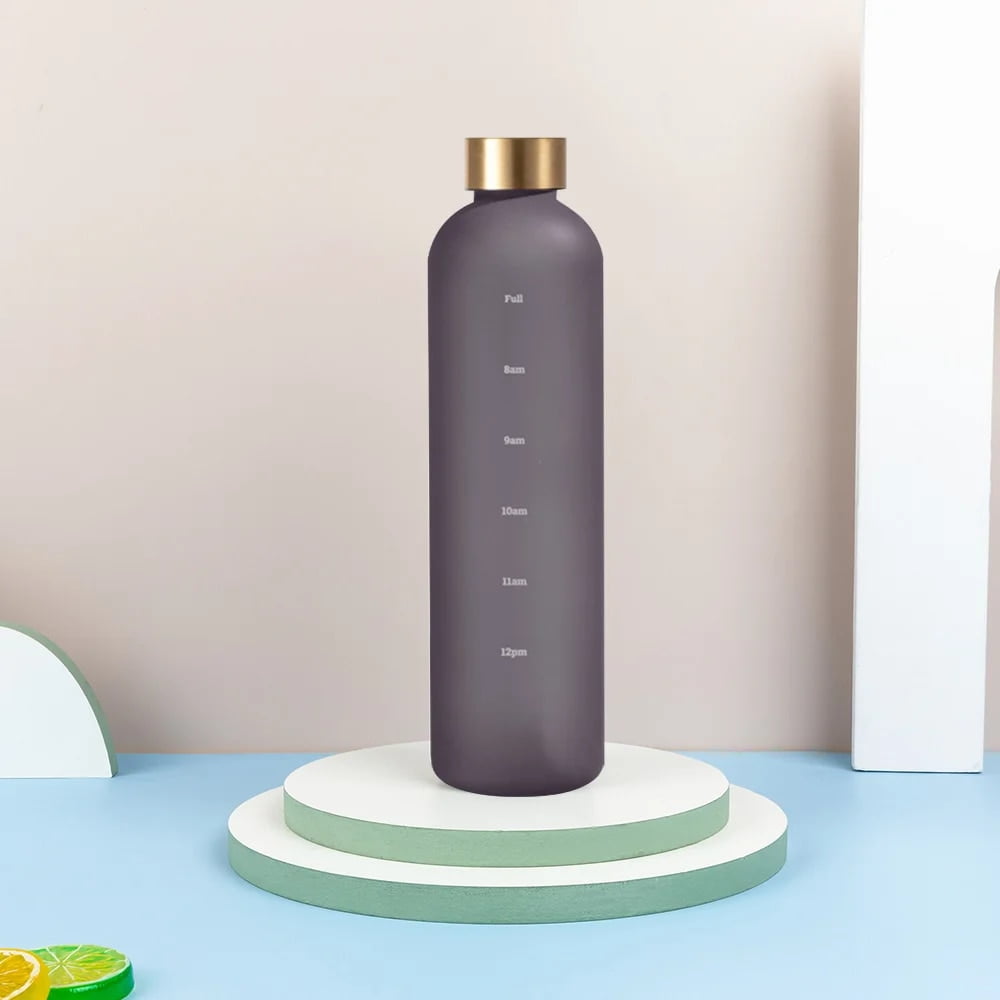 1L Motivational Water Bottle 32oz Reusable Plastic Drinking Bottle with ...