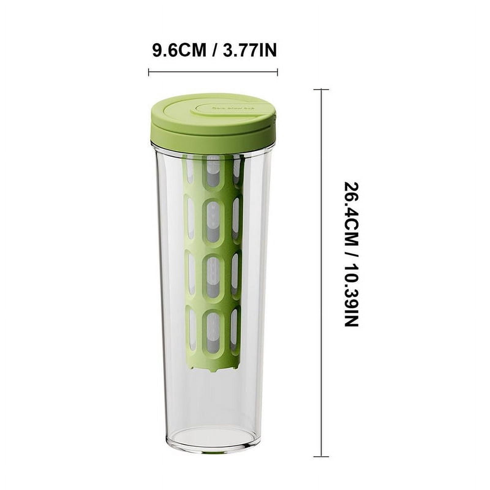 1L Portable Iced Brew Coffee Maker Cold Water Cup Cofe Pots Cold ...