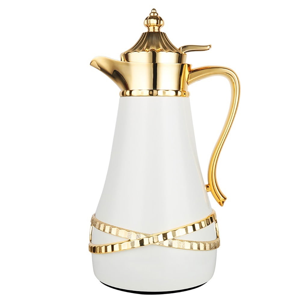 1L Thermal Coffee Carafe Jug,Vacuum Insulated Coffee Pot Thermal Carafe ...