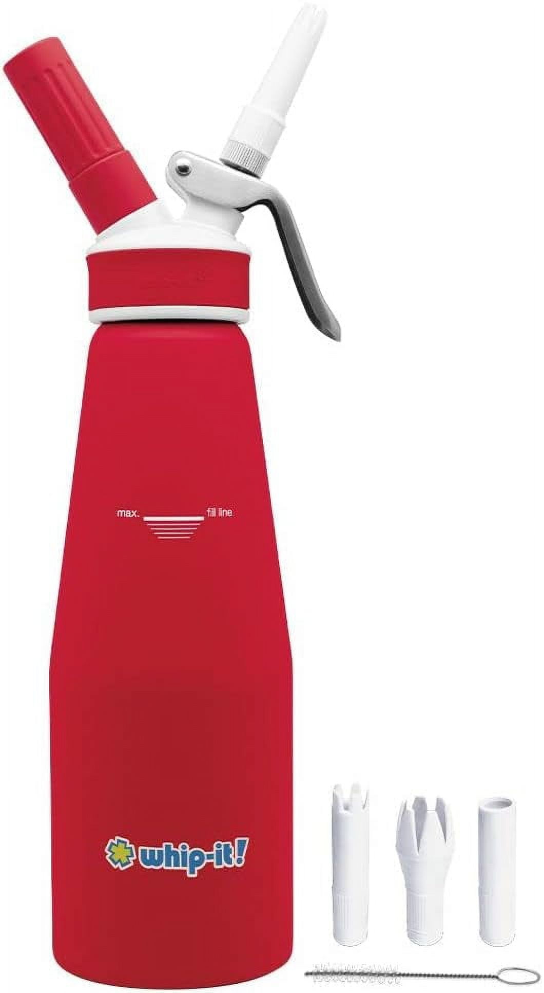 1L Whip-It! Accent Dispenser, Red - Walmart.com