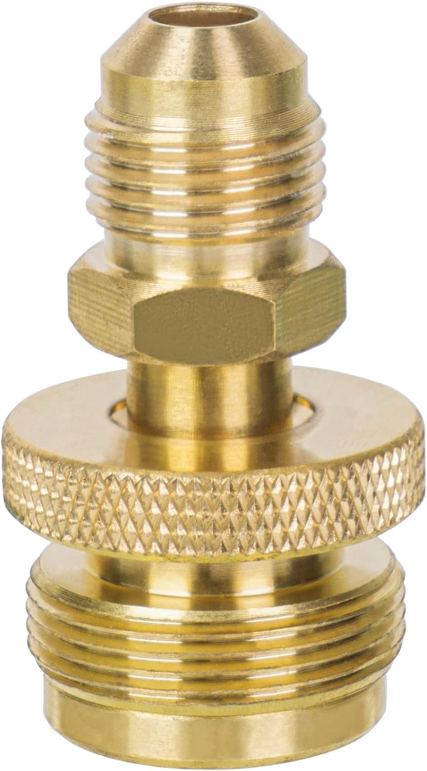1LB Propane Adapter Fitting, 1''-20 Male Throwaway Cylinder to 3/8 ...