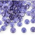 1LB Purple Flat Glass Marbles, Purple Vase Filler, Glass Pebbles ...