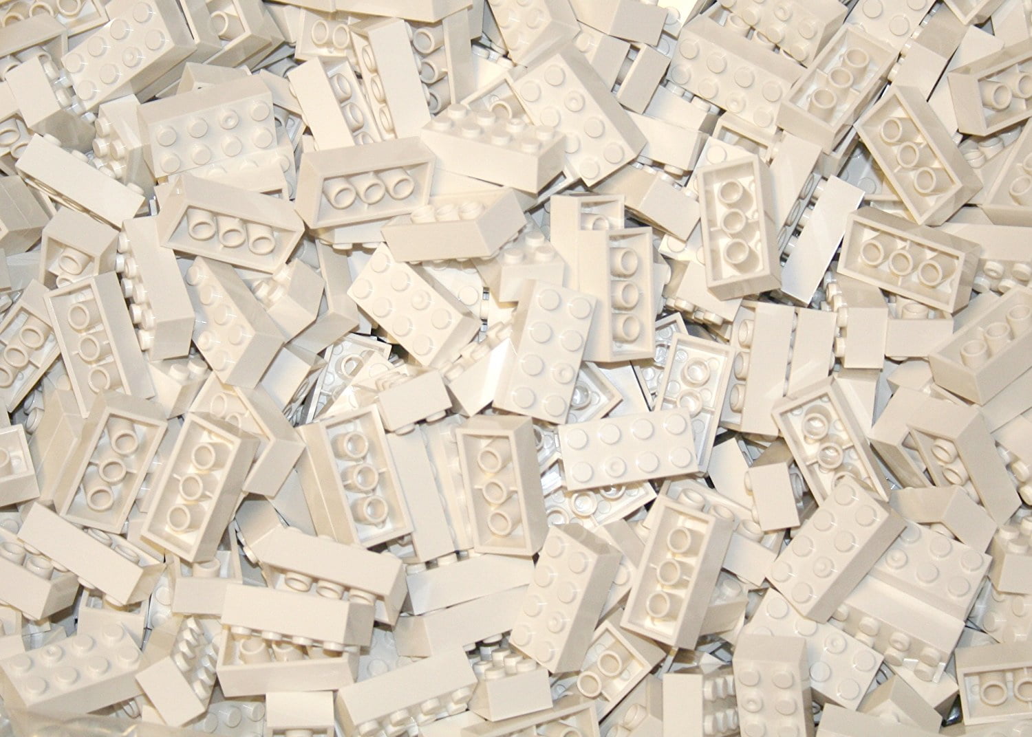 1LB or 180 pieces white 2x4 building bricks, compatible to major brands ...