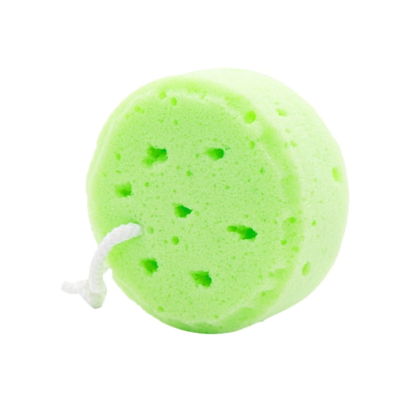 1Light Grey Round Bath Sponge For Kids And Adults Soft Seaweed Sponge ...