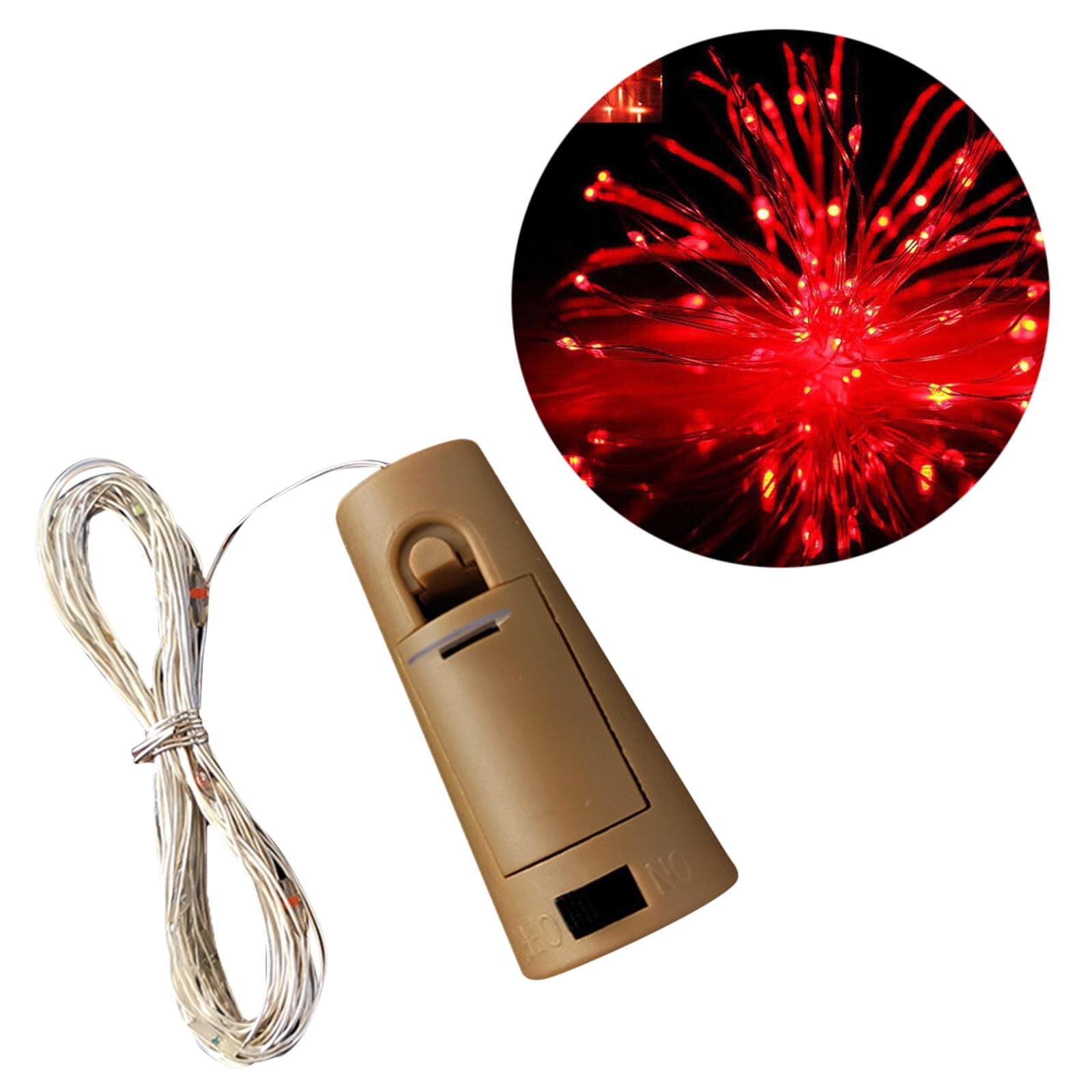 1M 10 Led Bottle String Lights Battery Cork Shaped Decorative Lights ...