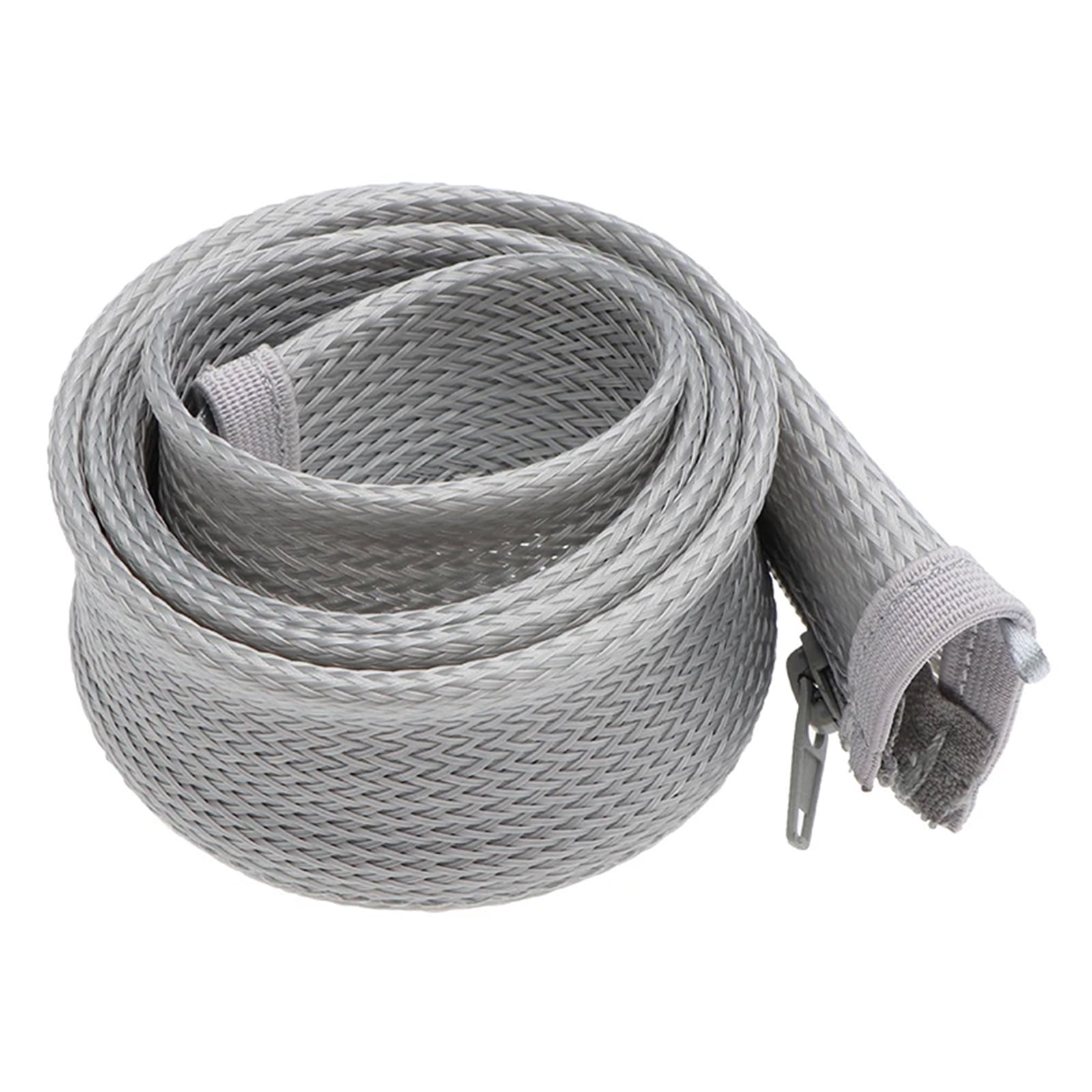 1M 25mm Zipper Cable Sleeve Flexible Cable Management Organizer Braid ...