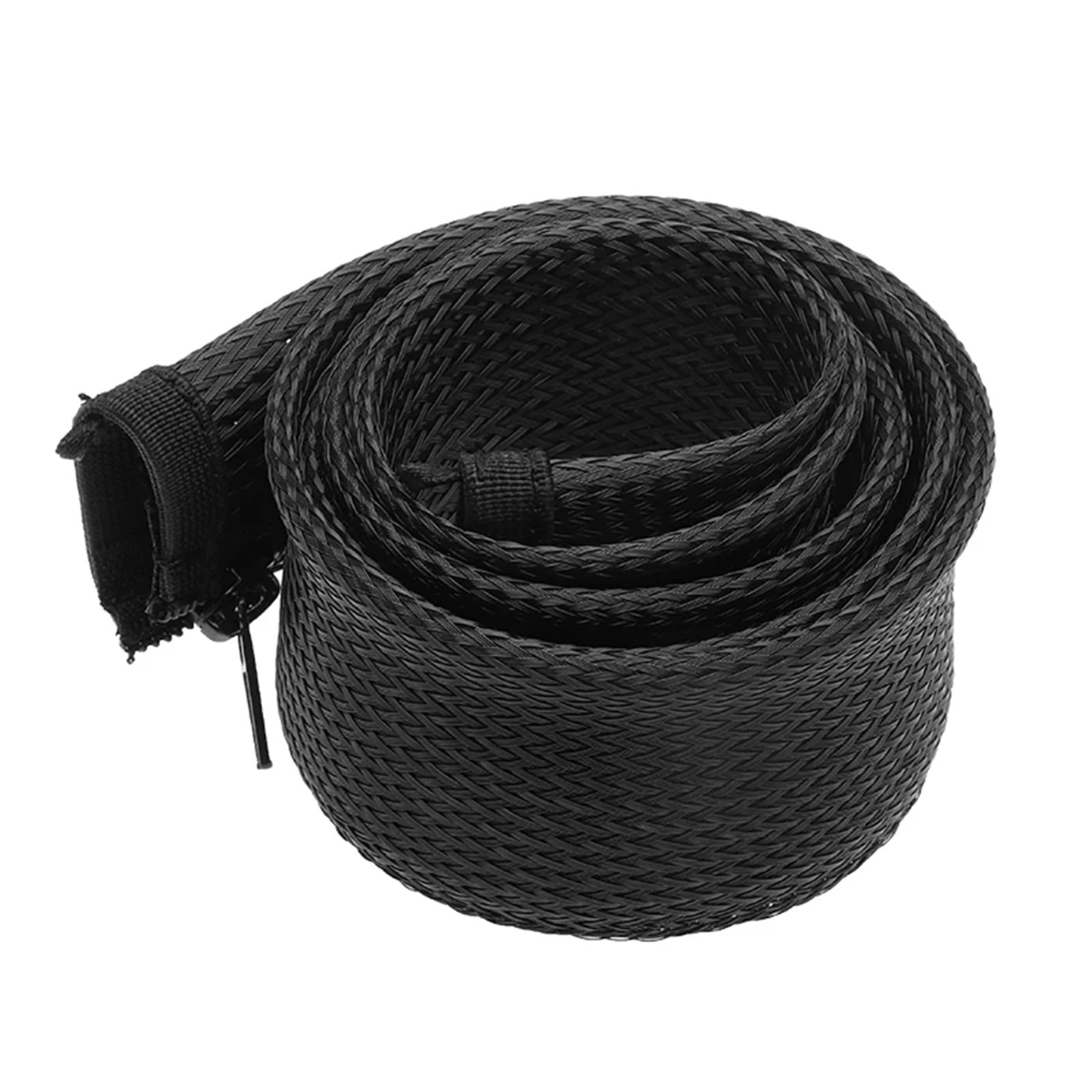 1M 25mm Zipper Cable Sleeve Flexible Cable Management Organizer Braid ...