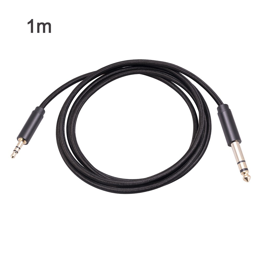 1M/2M/300Cm 3.5Mm To 6.35Mm Stereo Trs Audio Cable 10Ft For Guitars ...