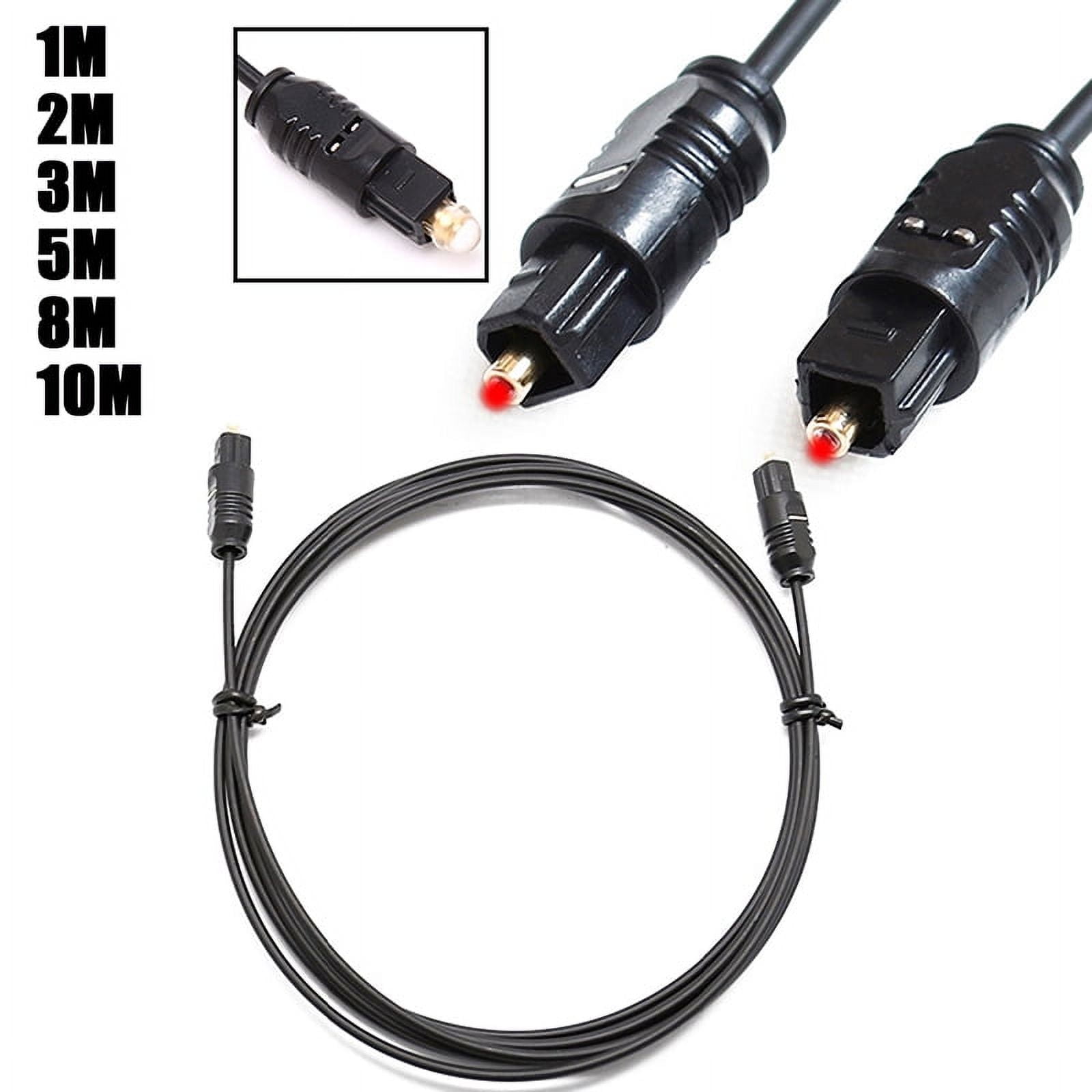 1M 2M 3M 5M 8M 10M Digital Audio Fiber Optical Audio Cable PC TV DVD ...