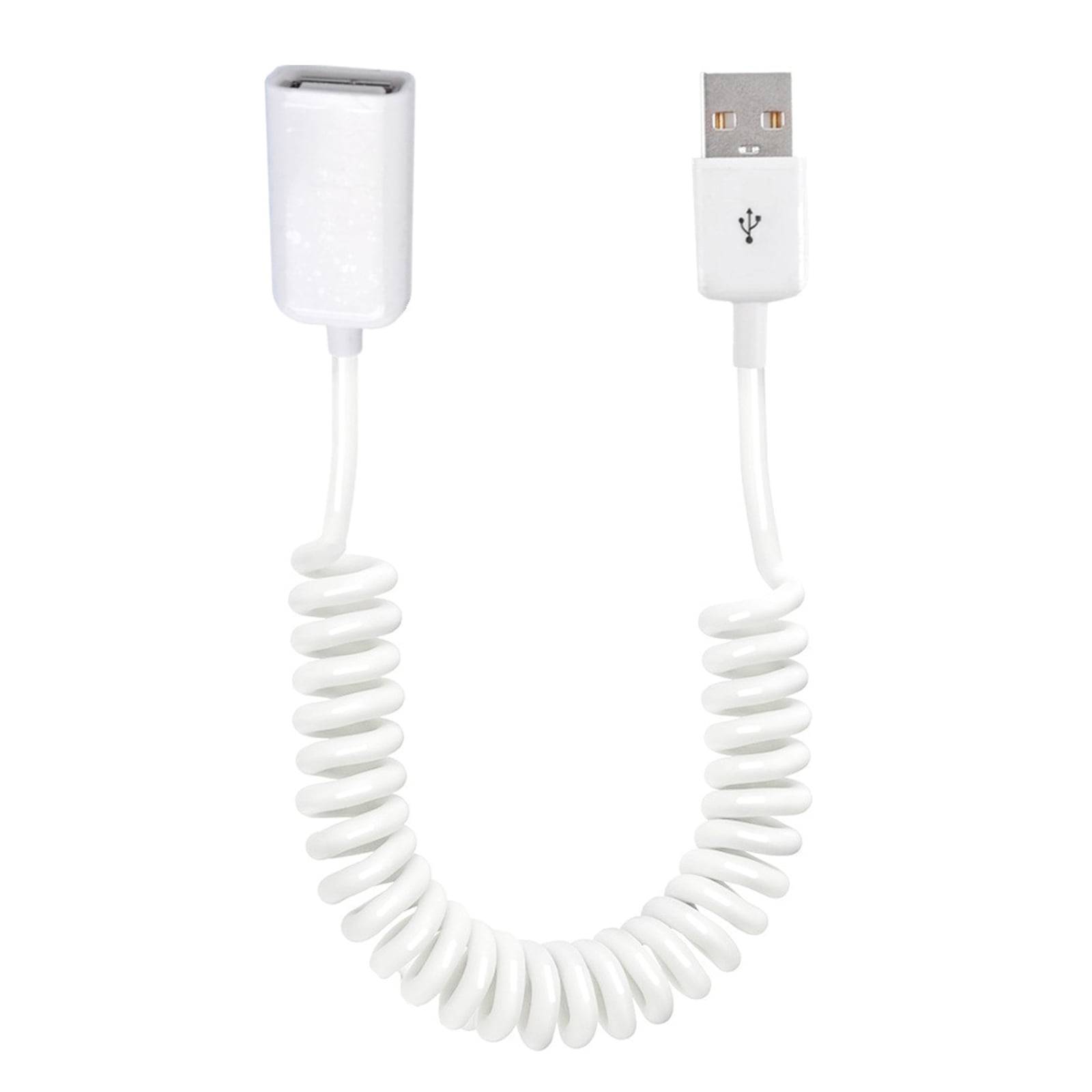1M/3.2ft Flexible and USB2.0 Male to Female Coiled Extension Cord for ...