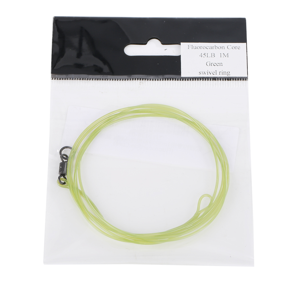 1M 30LB Fishing High Strength Nylon Mono Core Leader Line Wire with ...