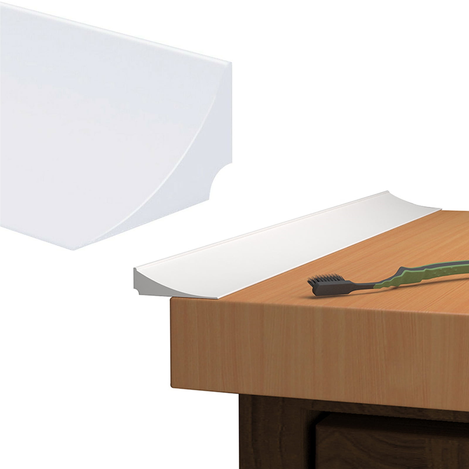 1M-4M Water Barrier for Sink, Silicone Water-Blocking Self-Adhesive ...