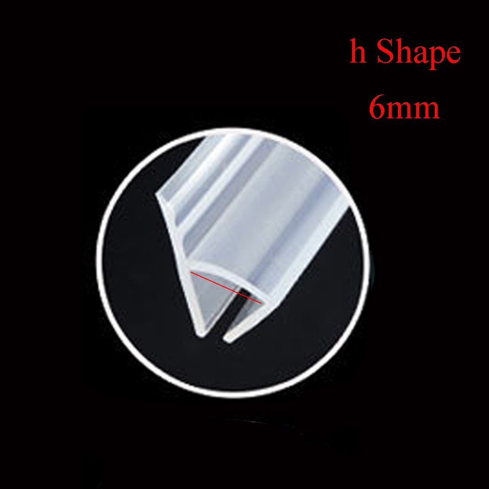 1M 6-12mm F U h Shape Home & Living Home Improvement Bath Screen ...