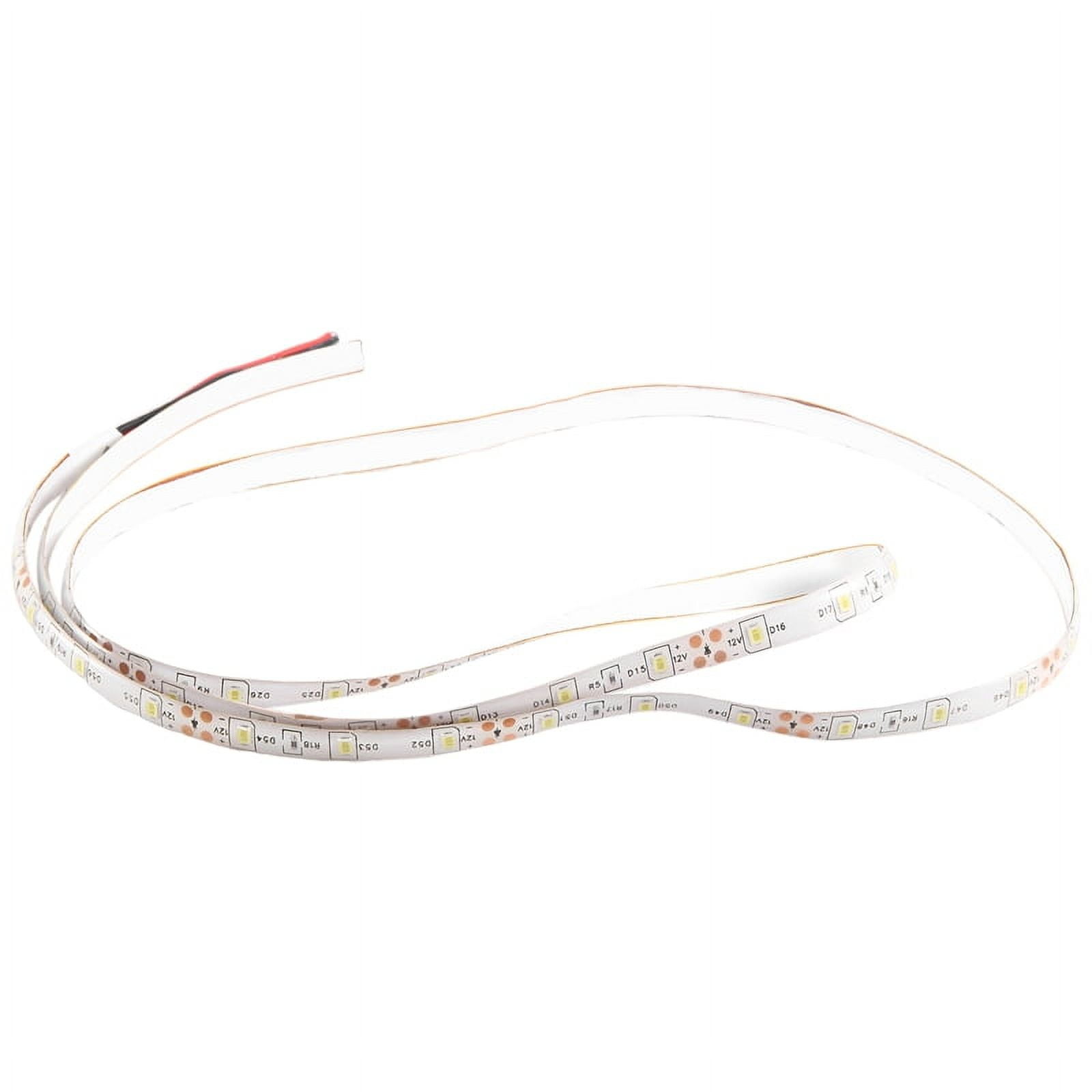 1M 603528 SMD Waterproof LED Light Strip DC12V (White) - Walmart.com