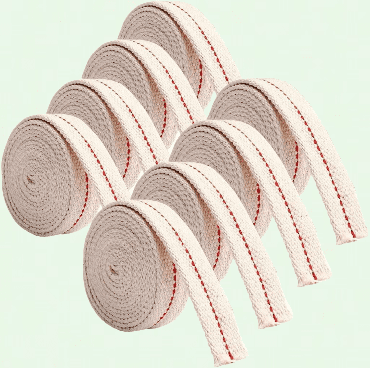 1M / 8 Rolls lamp Wicks, Wicks for Oil Lamps Wide 20mm for Indoor and ...